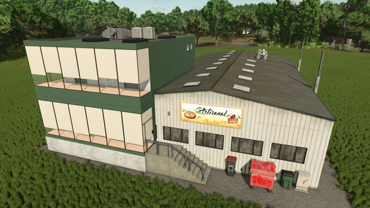 Panadería industrial FS25 - KingMods