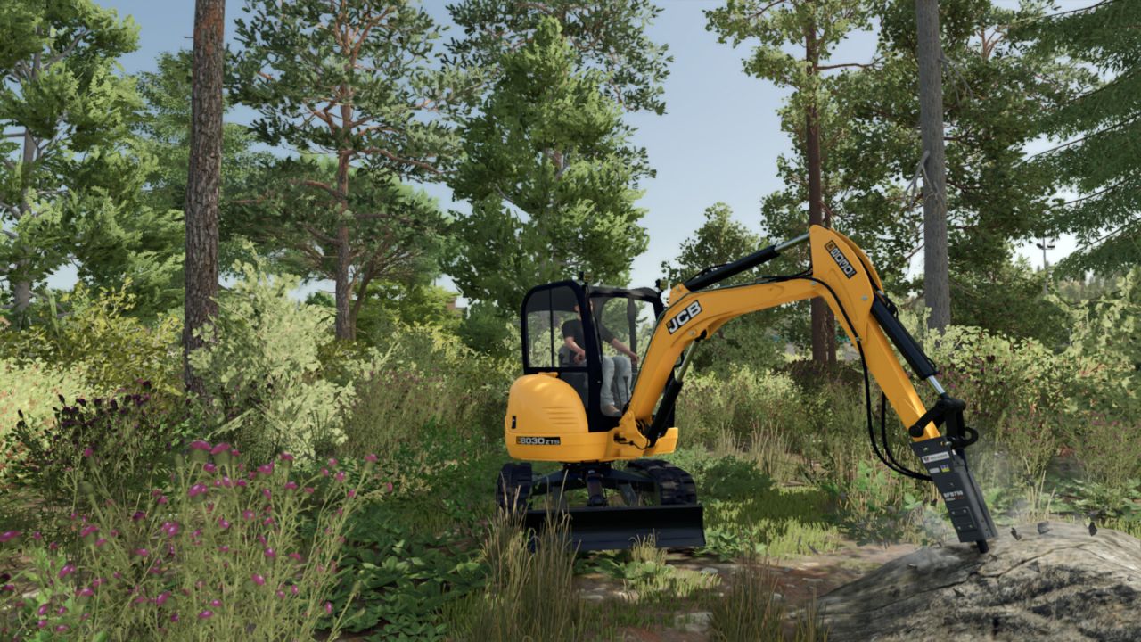 JCB 8030 ZTS Excavator FS25 - KingMods
