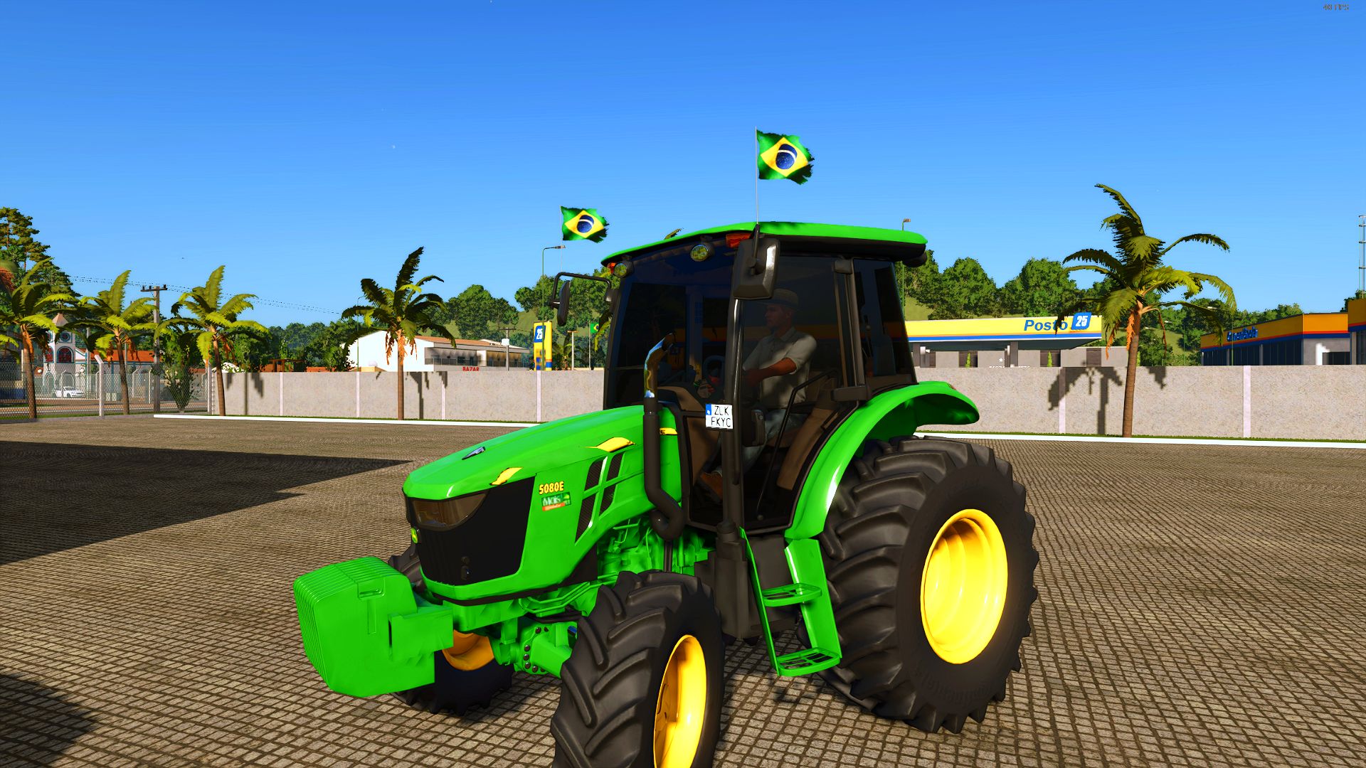 John Deere 5080E FS25 - KingMods