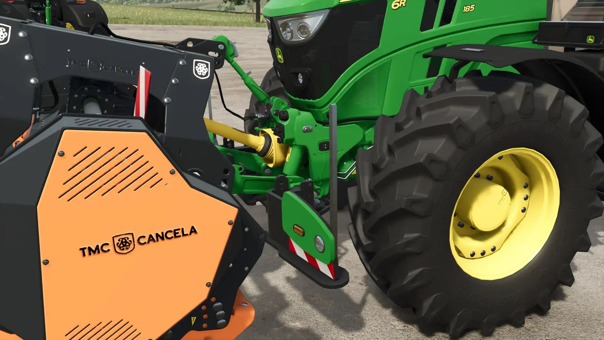 JOHN DEERE 6R Agribumper FS25 - KingMods