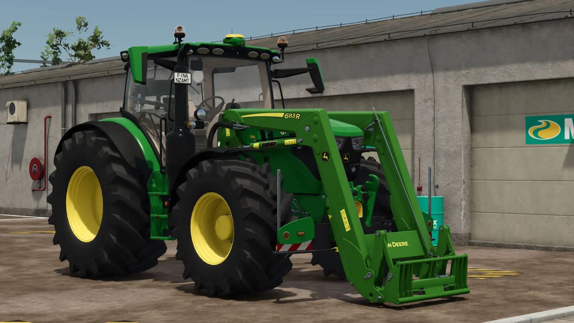 JOHN DEERE 6R Agribumper FS25 - KingMods
