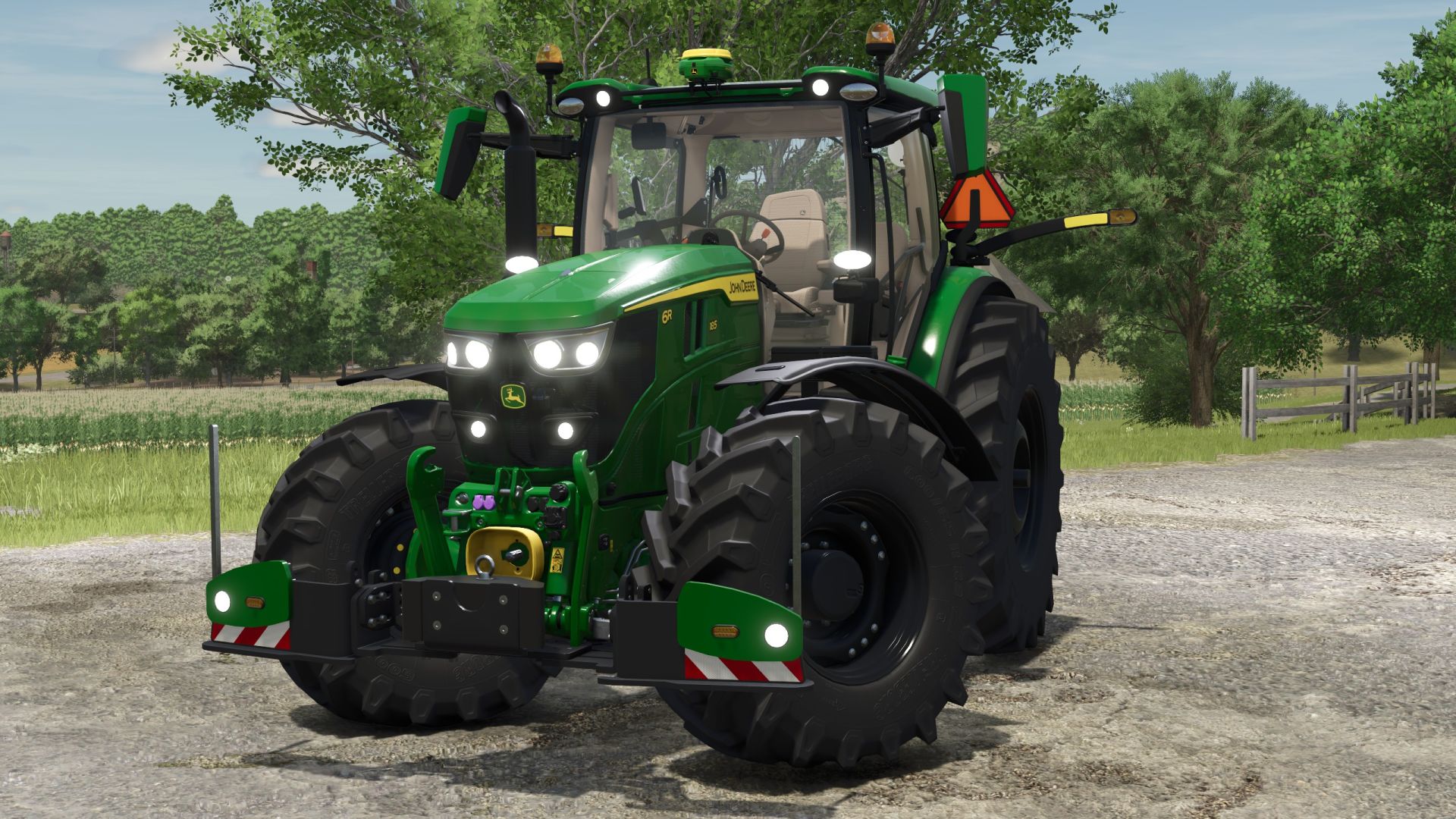 JOHN DEERE 6R Agribumper LS25 - KingMods