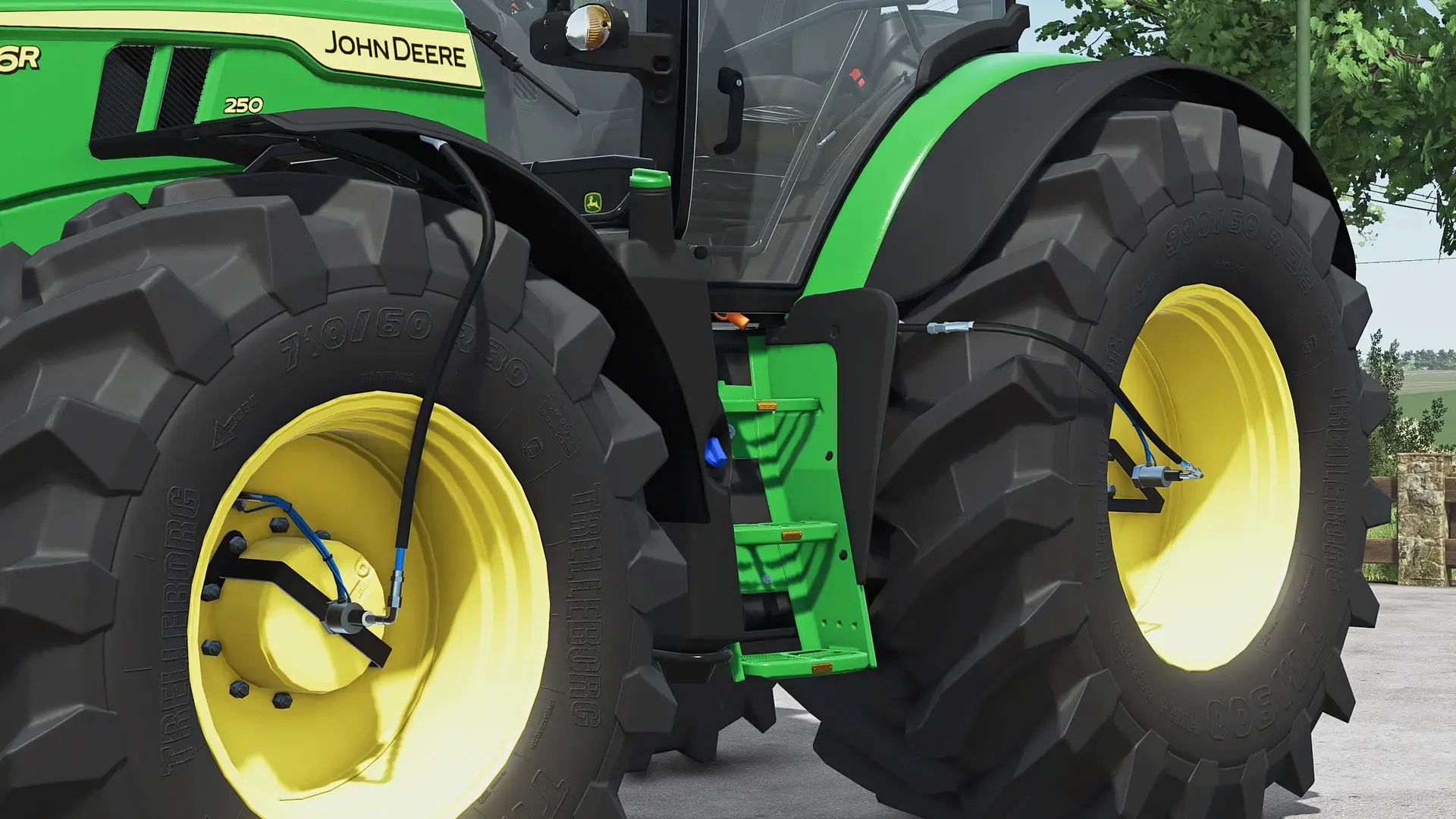 JOHN DEERE 6R Agribumper FS25 - KingMods