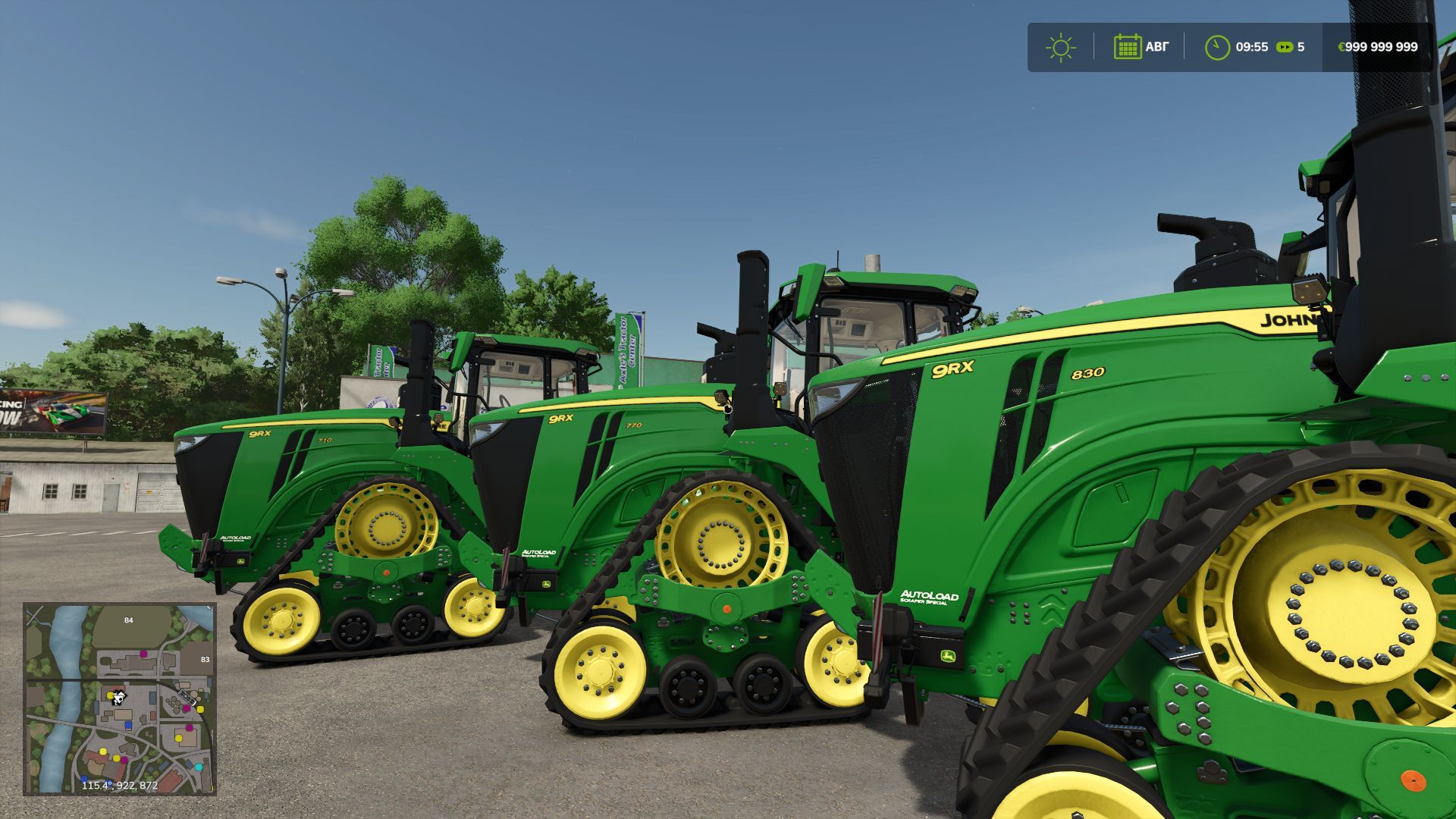 John Deere 9R 830 / 9RX 830 FS25 - KingMods