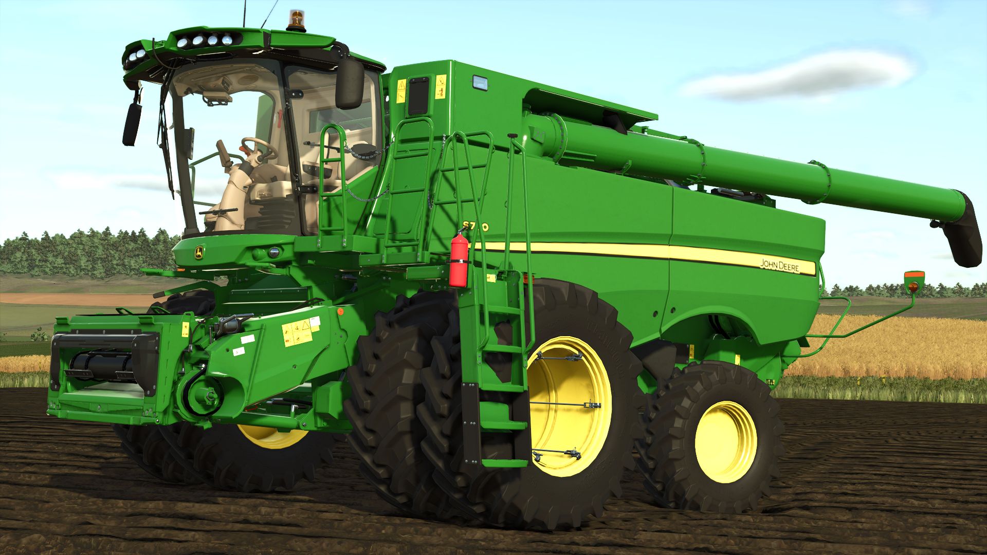 John Deere S790 FS25 - KingMods