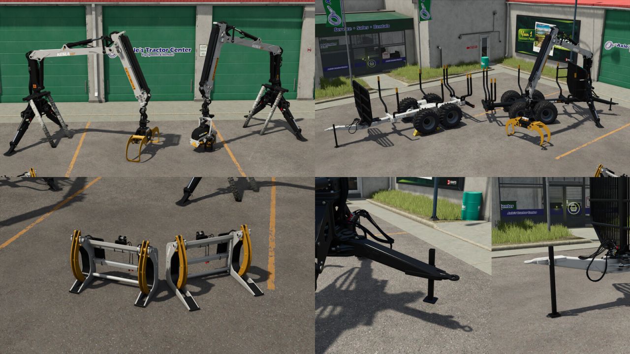 Kesla Forestry Pack FS25 - KingMods