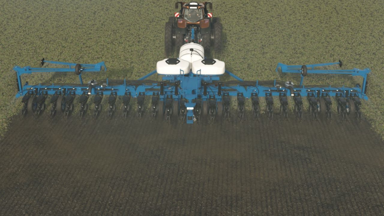Kinze 4905 Blue Drive Multifruits FS25 - KingMods