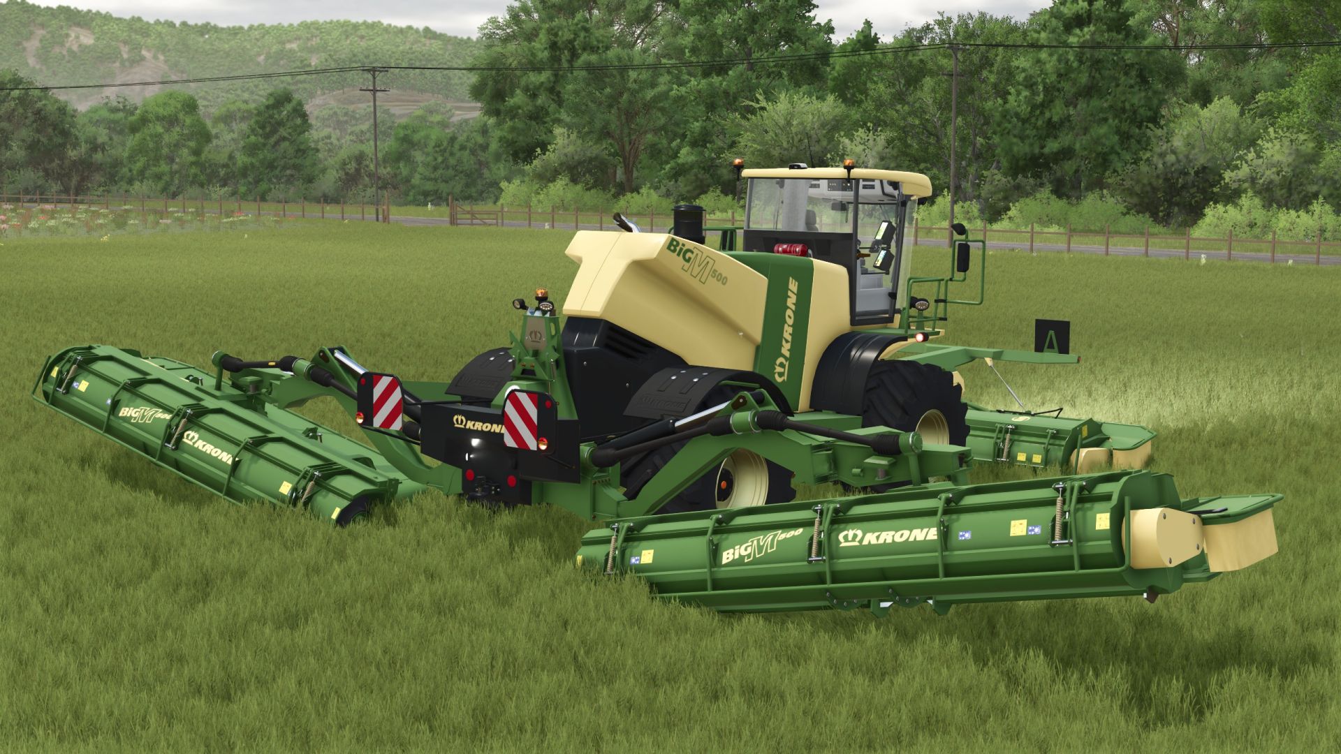 Krone Big M 500 FS25 - KingMods