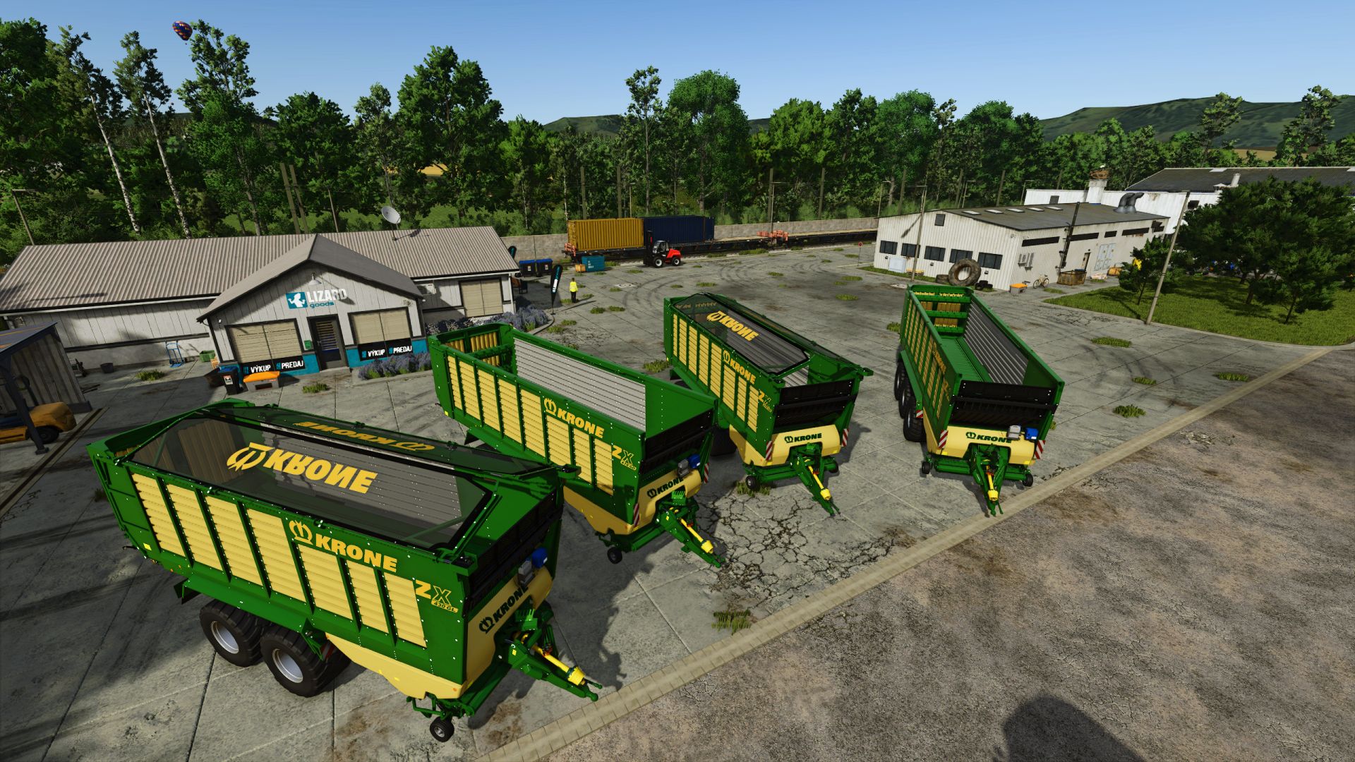 Krone ZX Pack FS25 - KingMods