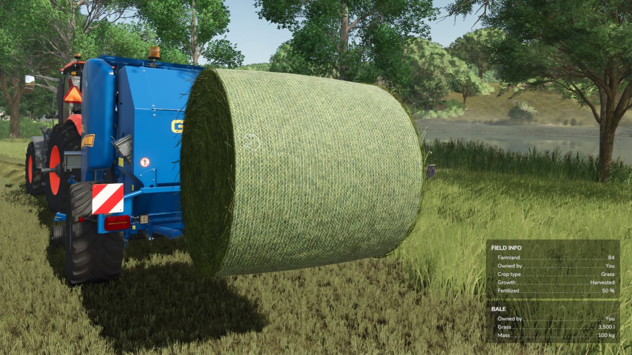 Liftable Pallets And Bales FS25 - KingMods