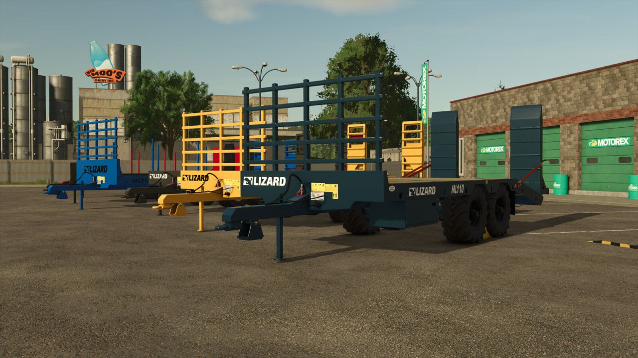 Lizard ML Low Loader Pack FS25 - KingMods