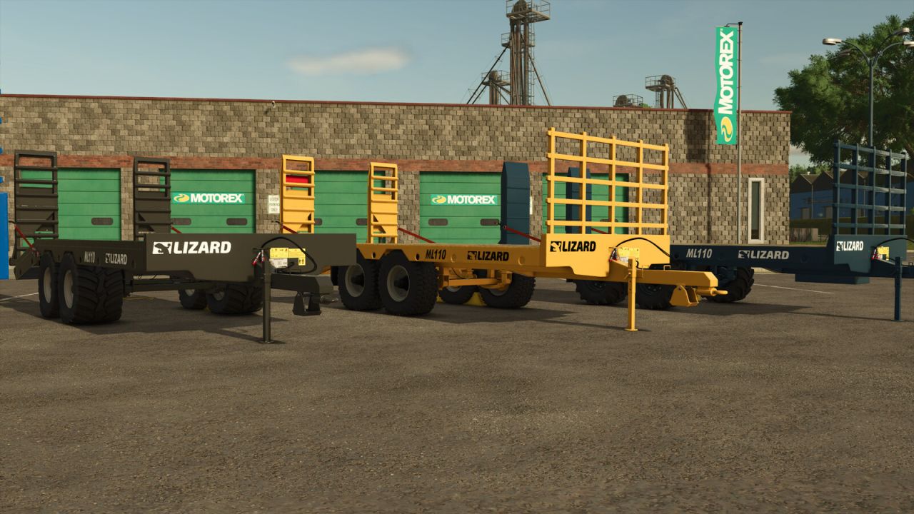Lizard ML Low Loader Pack FS25 - KingMods