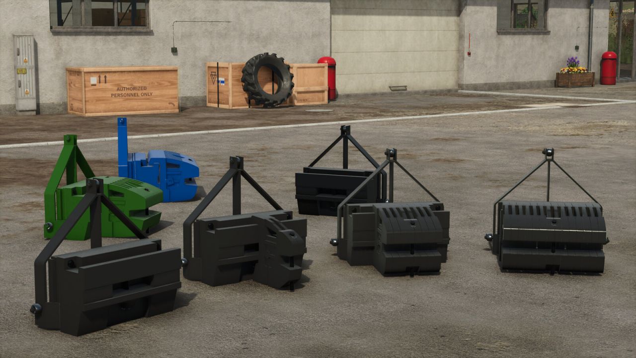 FS25 Weights - KingMods