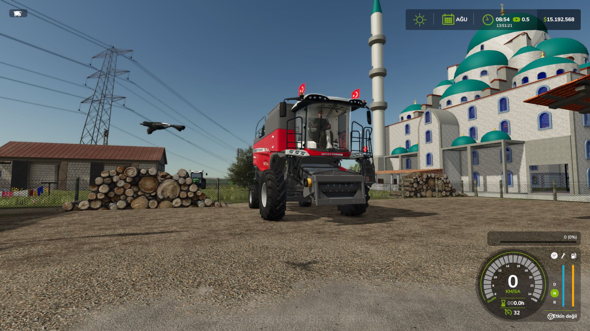 Massey Ferguson Beta 7360 AL4 11.500L FS25 - KingMods