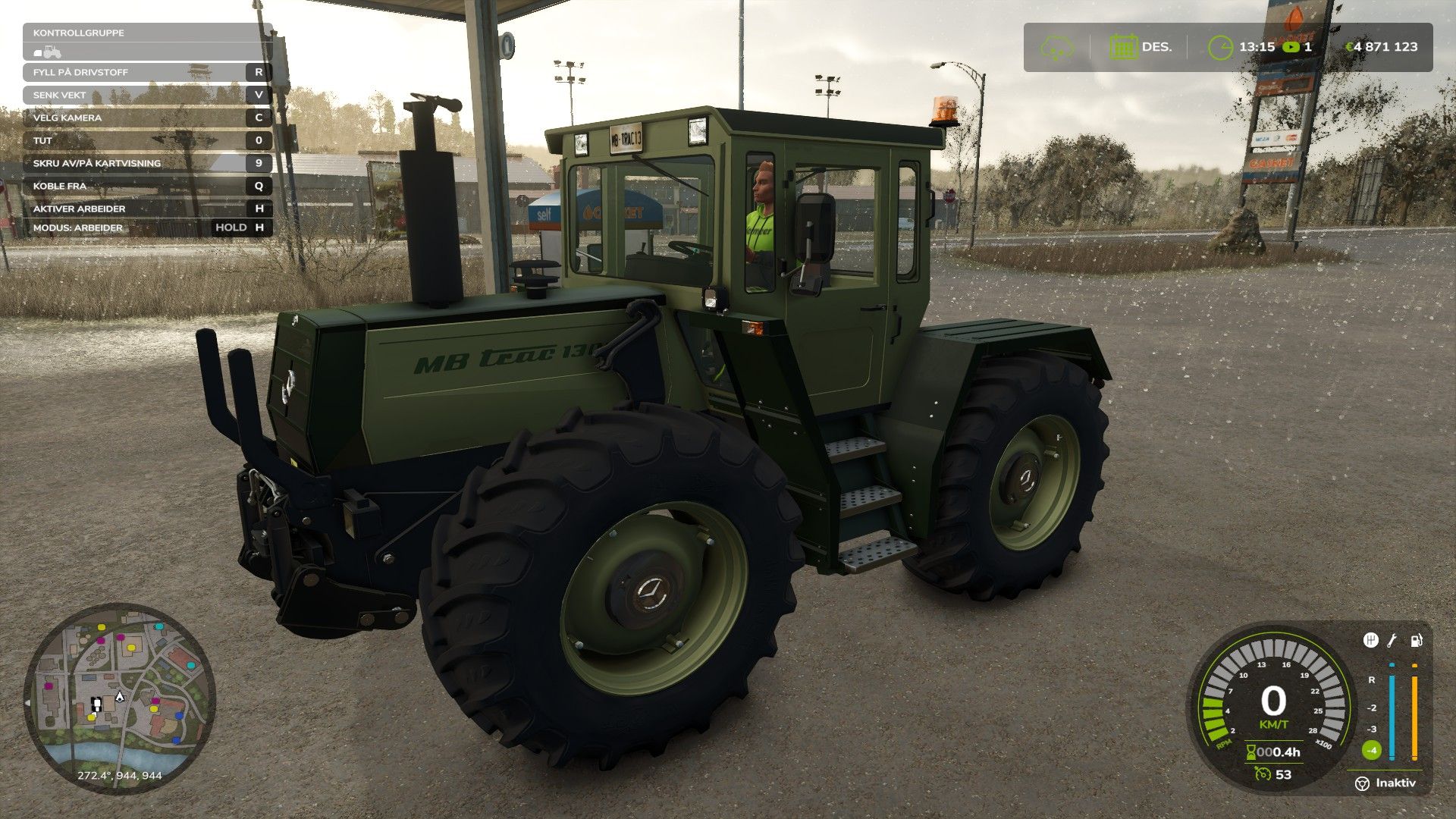 MB Trac 1800 Green Edition FS25 - KingMods