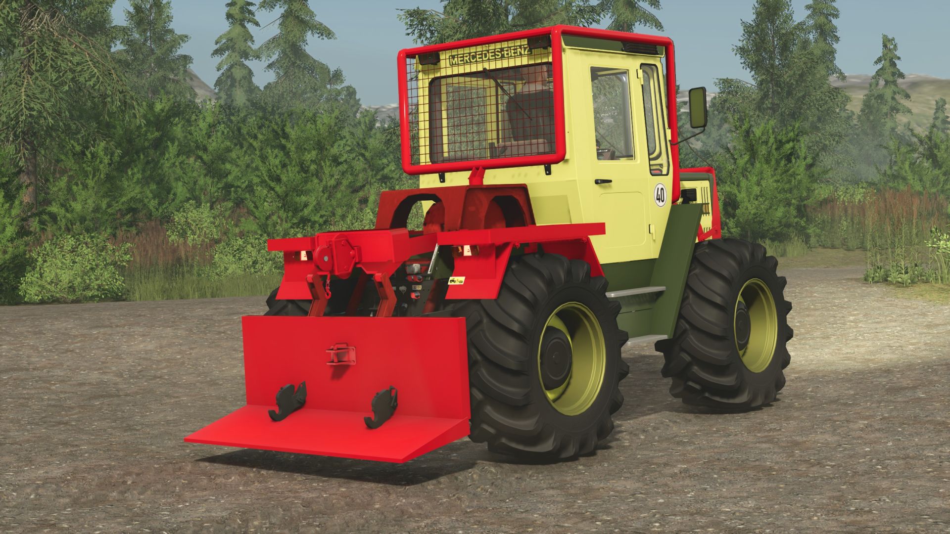 MB Trac 440 Wald LS25 - KingMods
