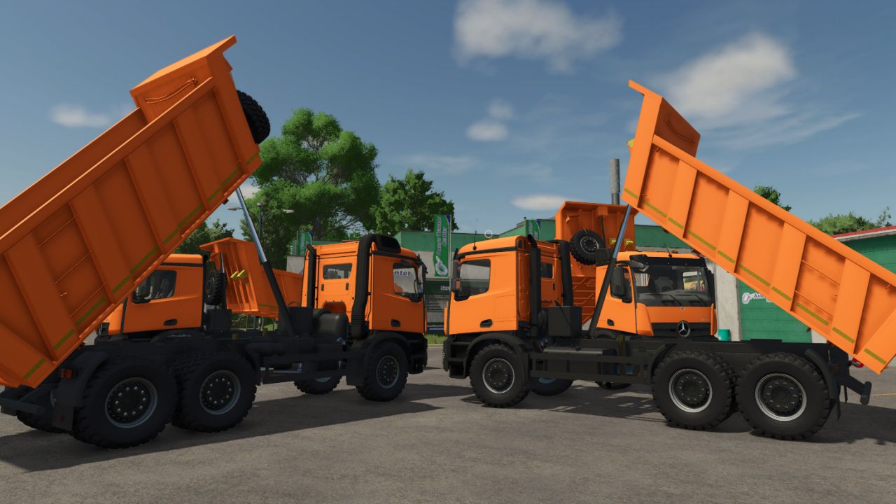 Mercedes Arocs FS25 - KingMods