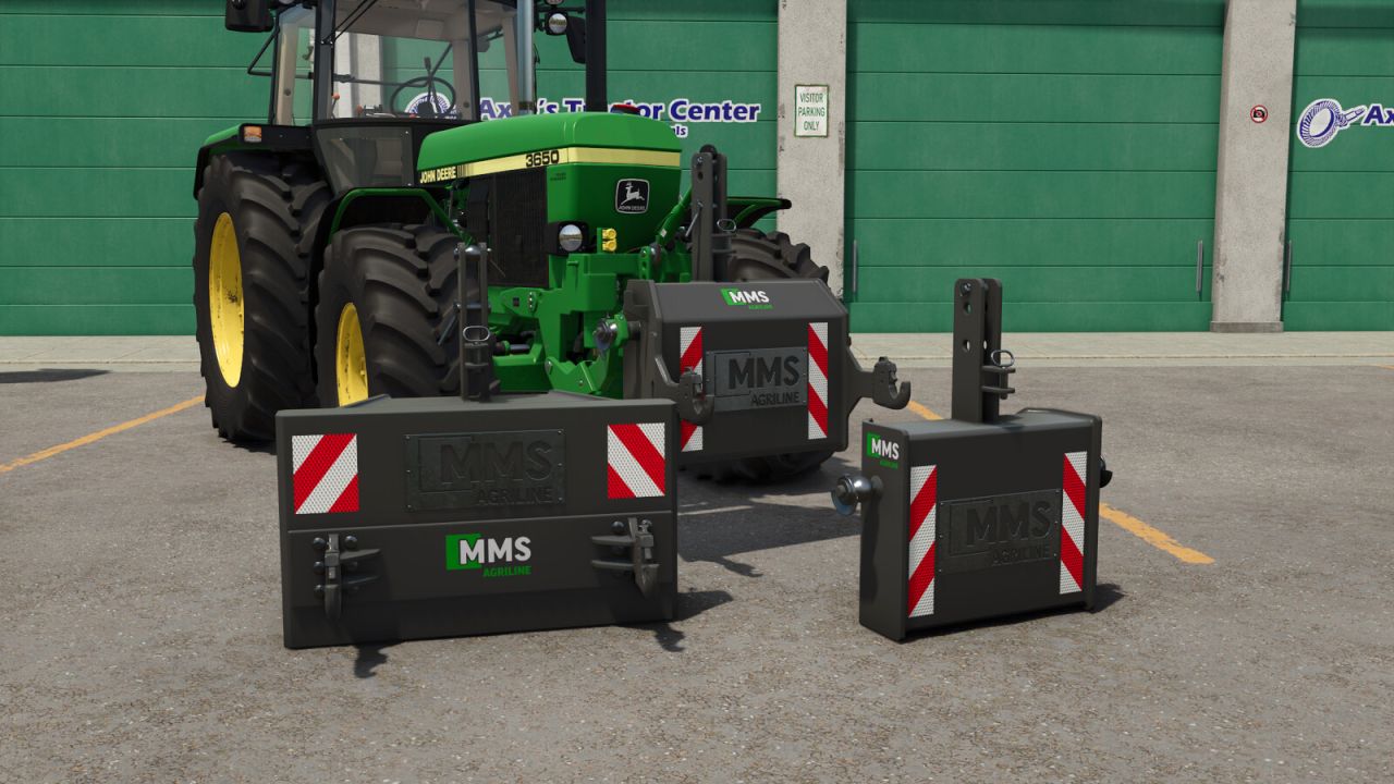 MMS Agriline Weight Pack FS25 - KingMods
