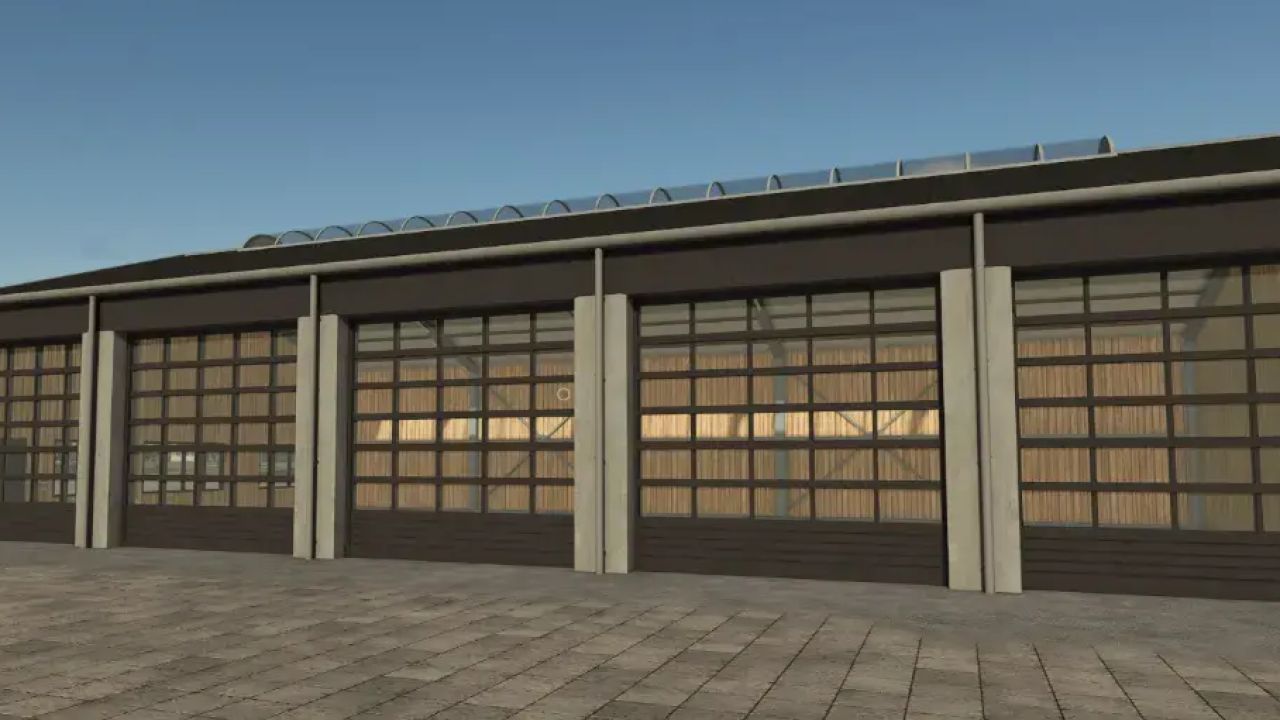 Modern Shed FS25 - KingMods