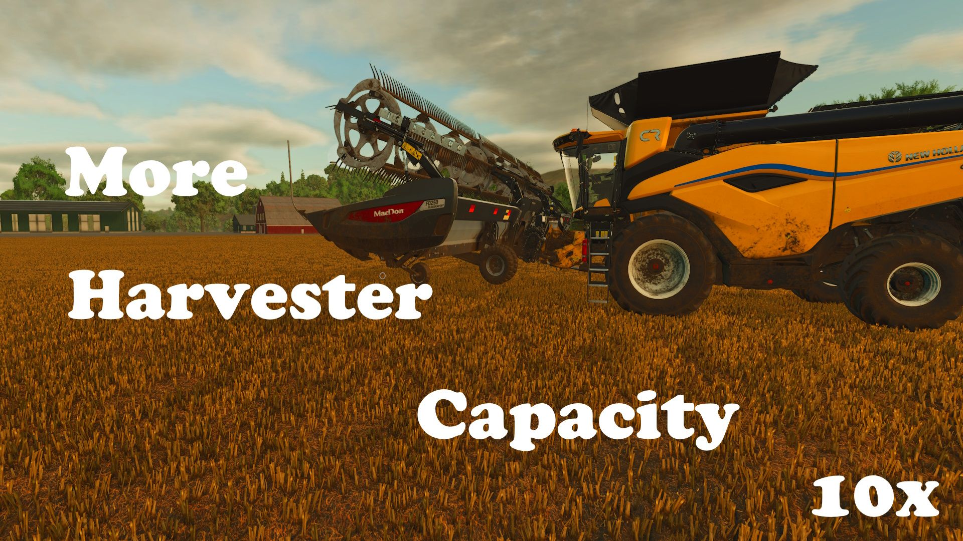 More Harvester Capacity [MHC] FS25 - KingMods