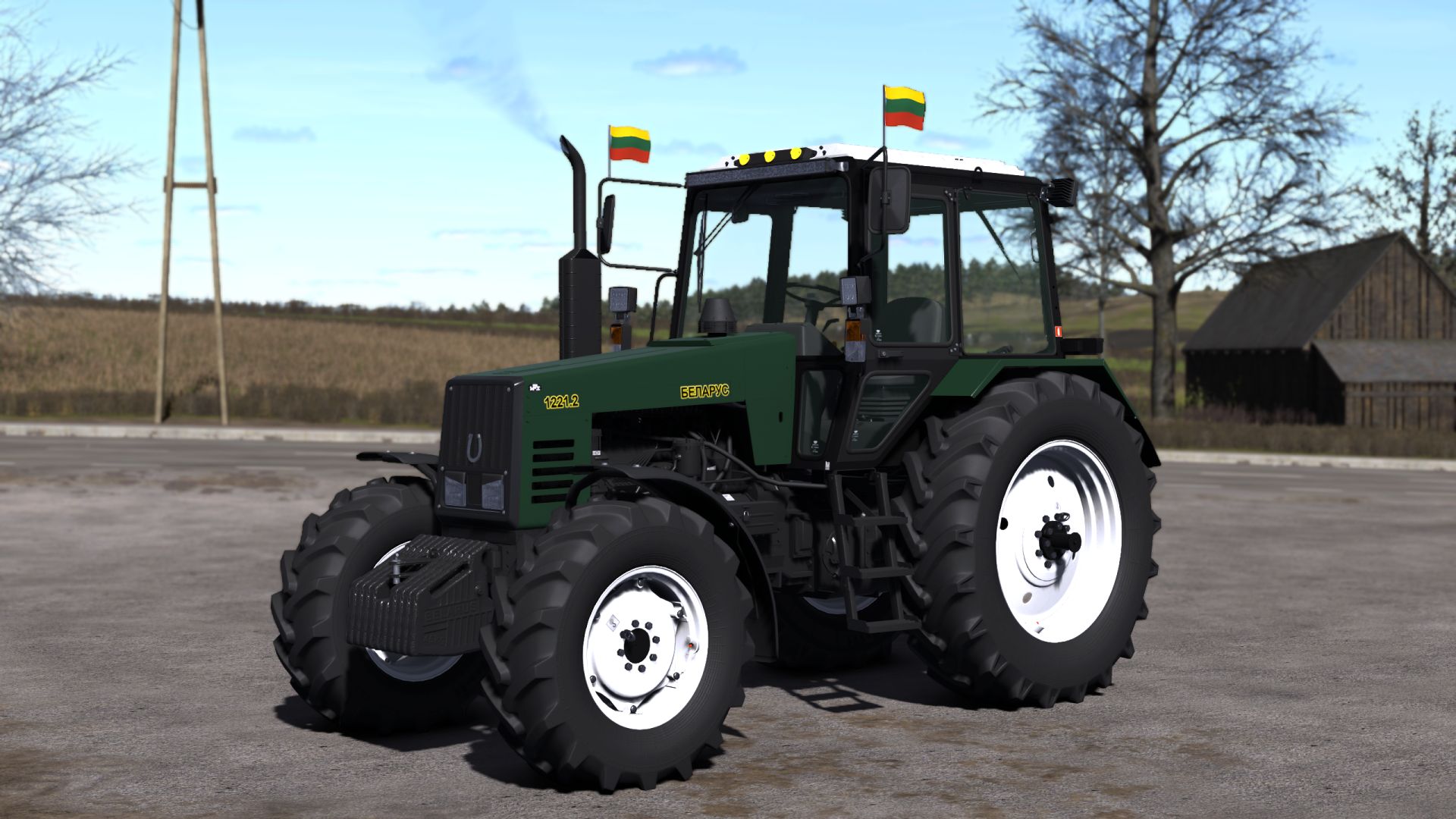 MTZ 1221 Edit FS25 - KingMods