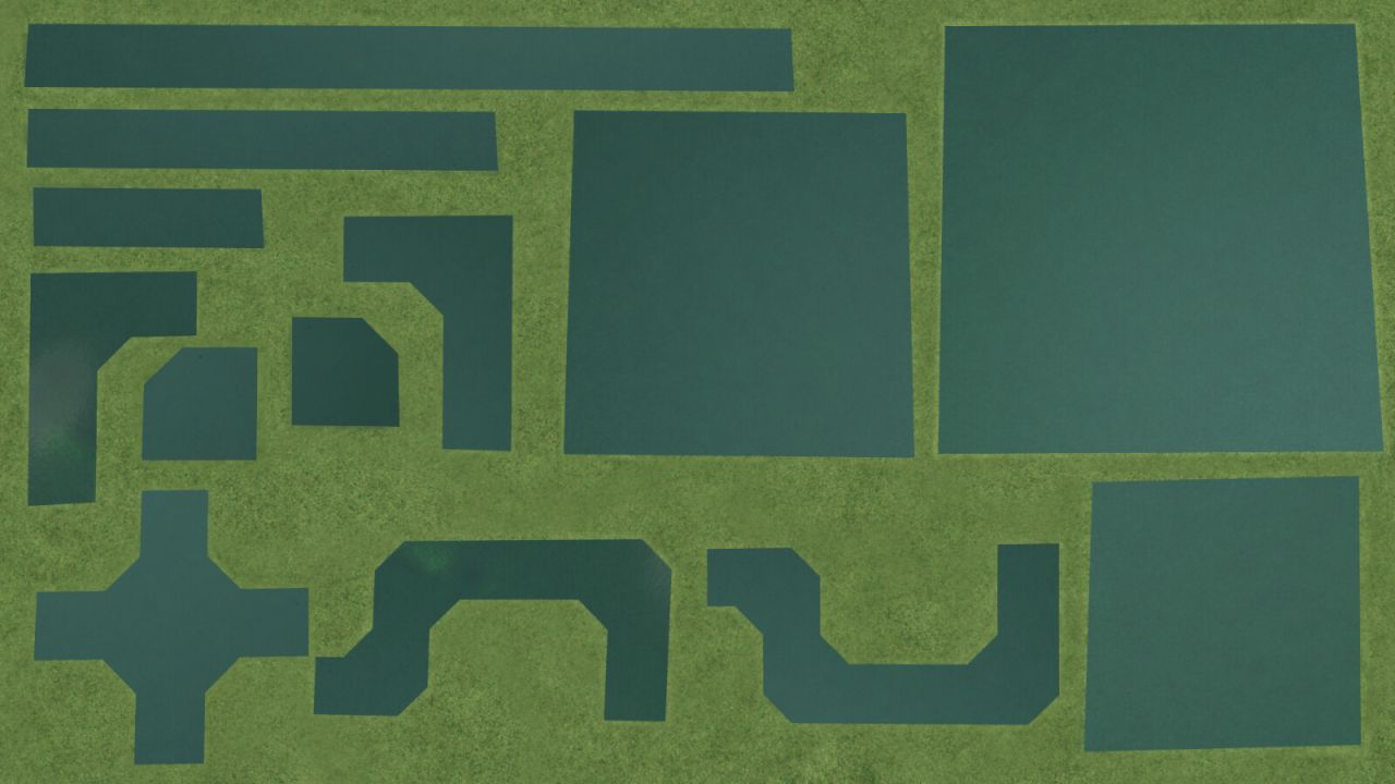 Natural Water Rivers And Ponds Pack FS25 - KingMods