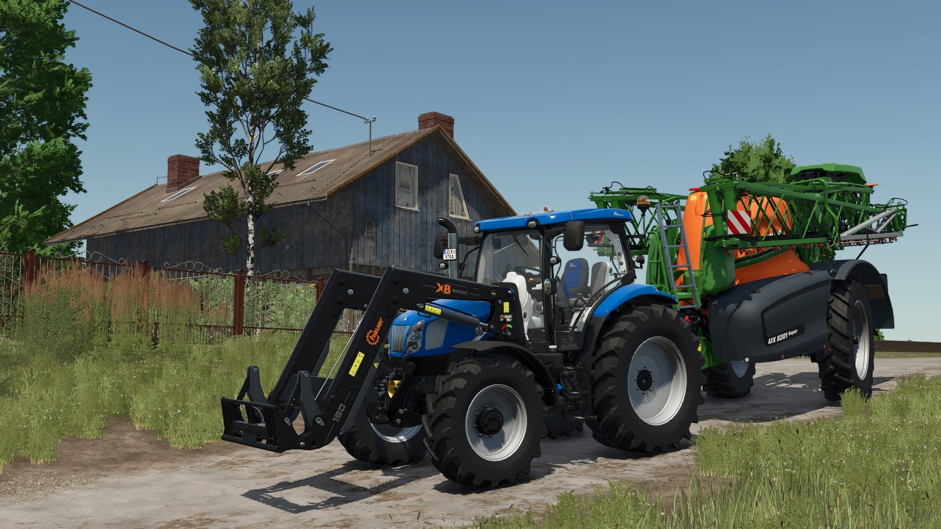 New Holland T6 Tier 4A FS25 - KingMods