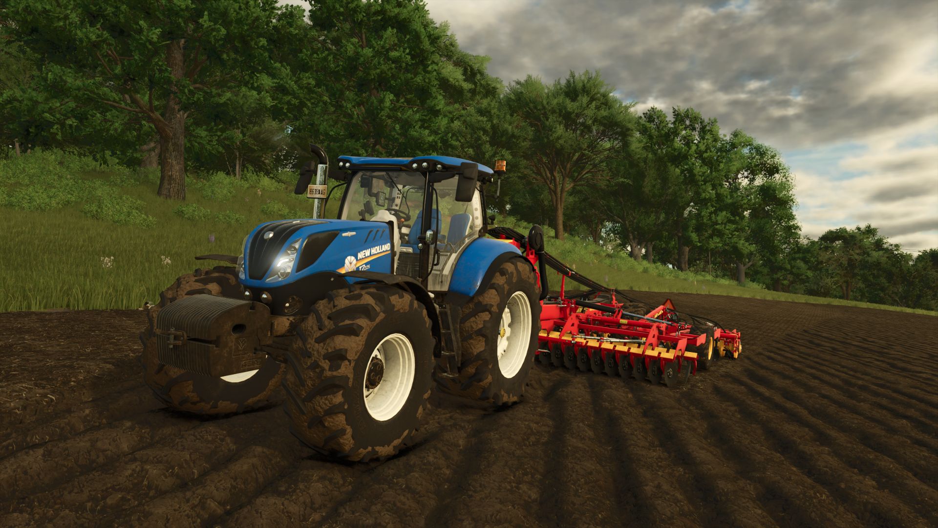 New Holland T7 SWB FS25 - KingMods