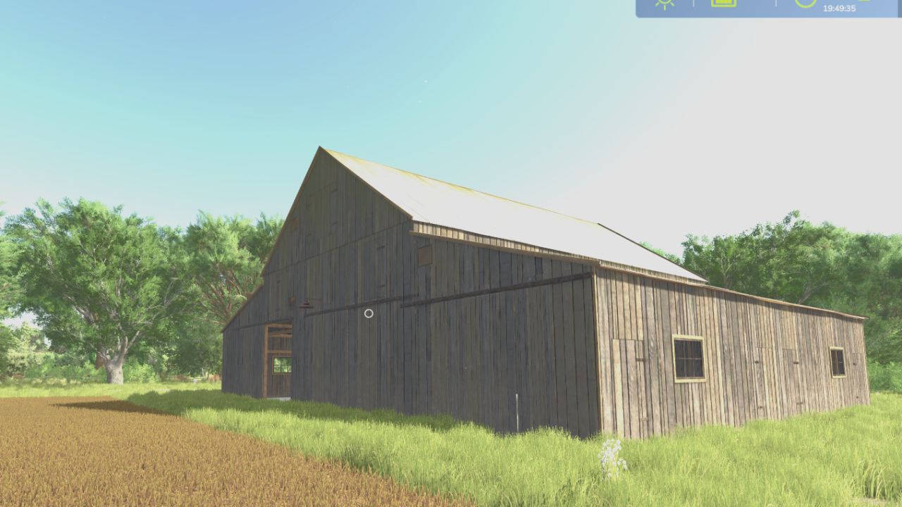 Old Barn and ruin FS25 - KingMods