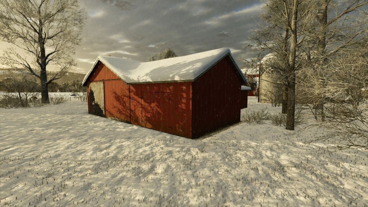 Old Sheds FS25 - KingMods