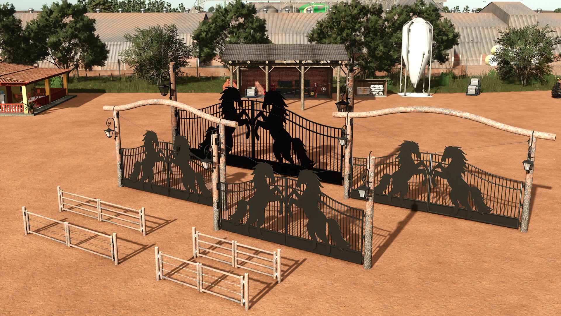 Pacchetto di recinzioni di ranch FS25 - KingMods