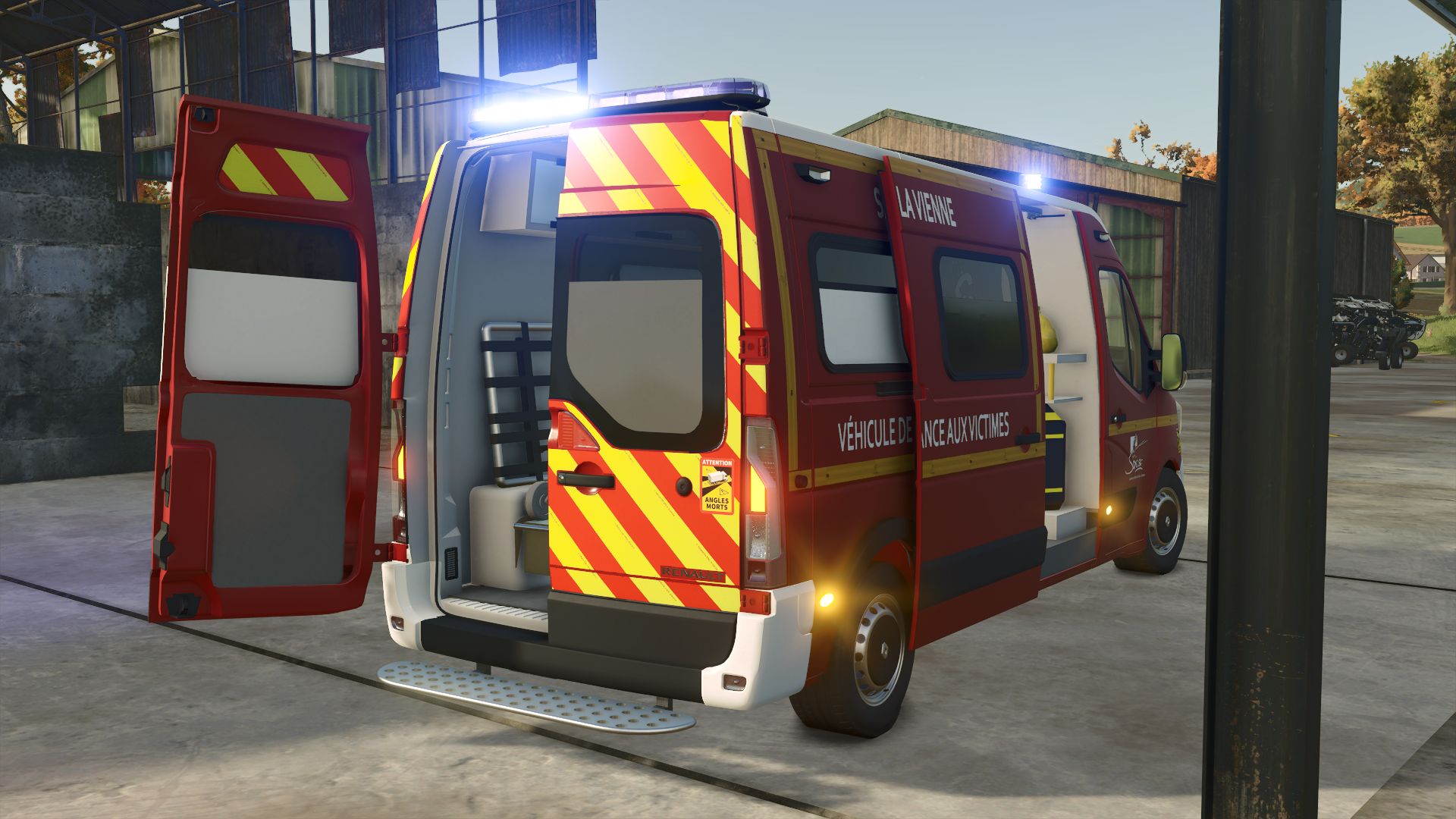 Renault Master Pompiers FS25 KingMods