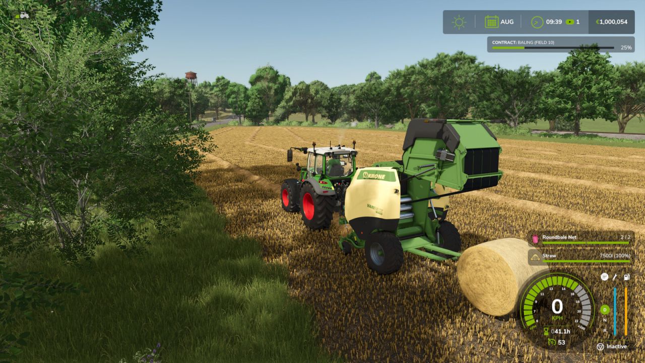 Round Baler Extension FS25 - KingMods