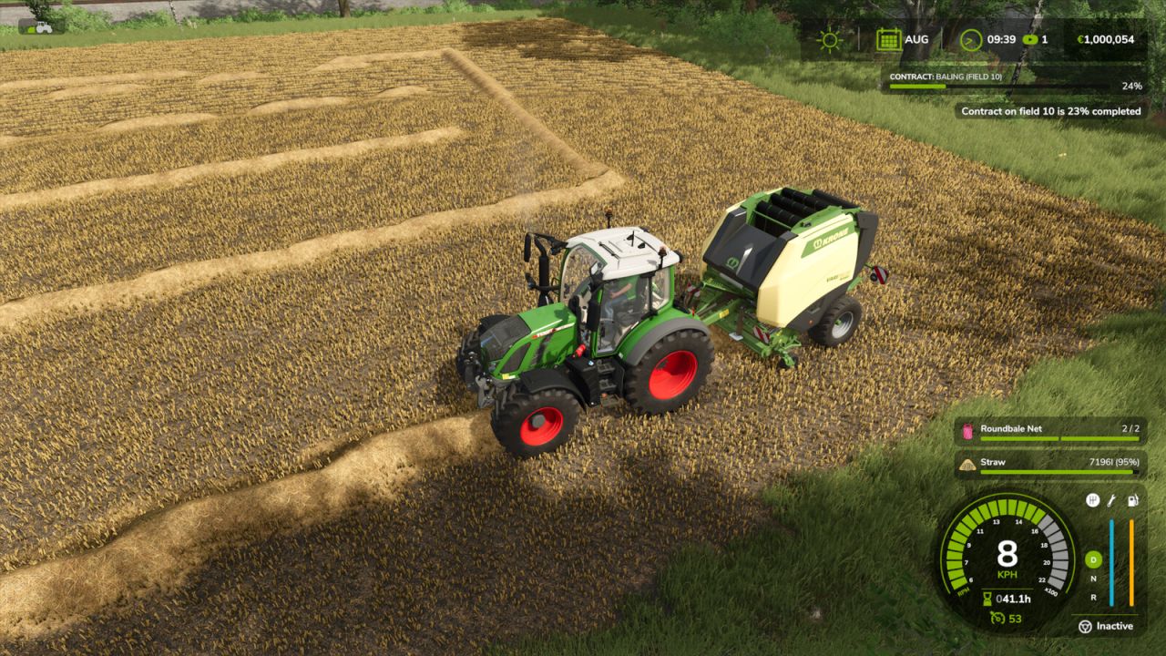 Round Baler Extension FS25 - KingMods