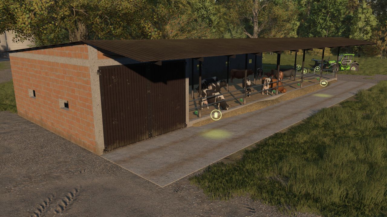 Shed Cow Barn FS25 - KingMods