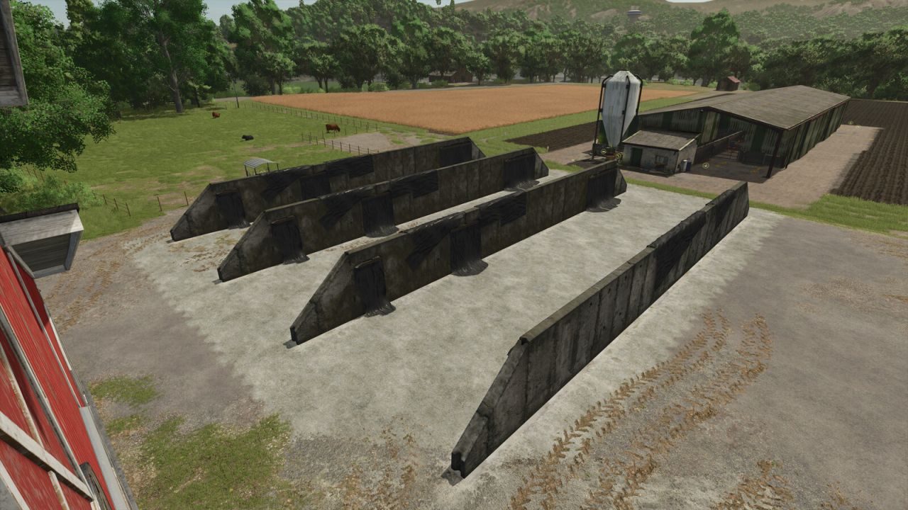 Silage Silo FS25 - KingMods