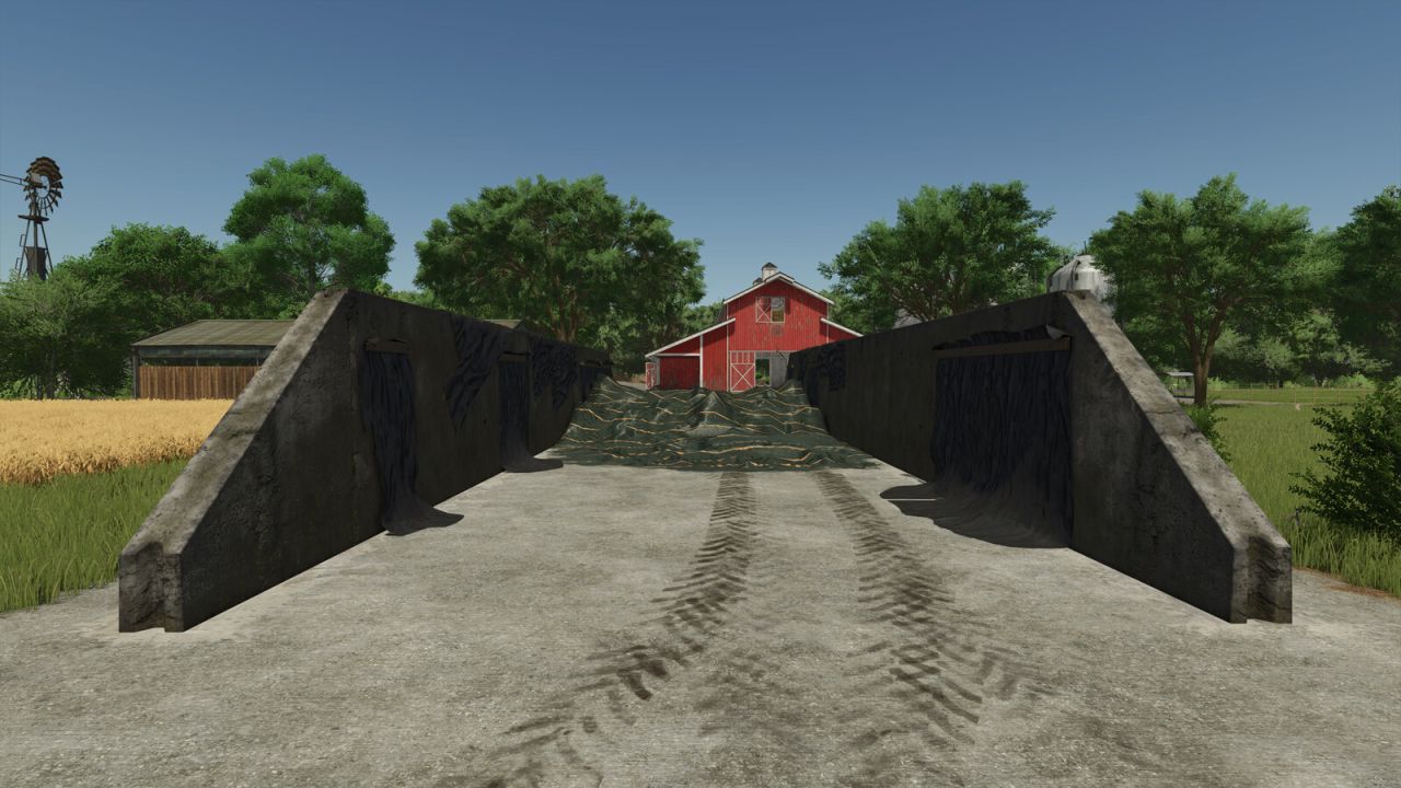 Silage Silo FS25 - KingMods