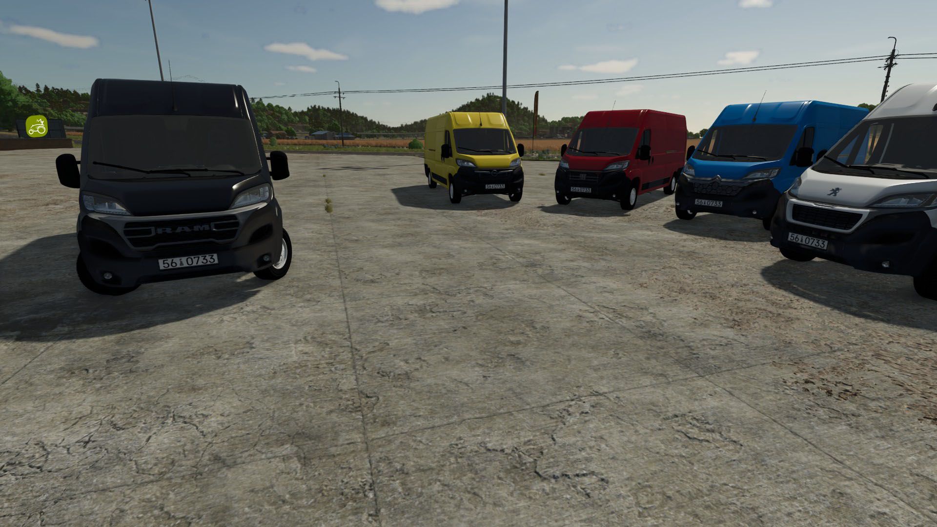 Stellantis Pack Van 2023 FS25 - KingMods