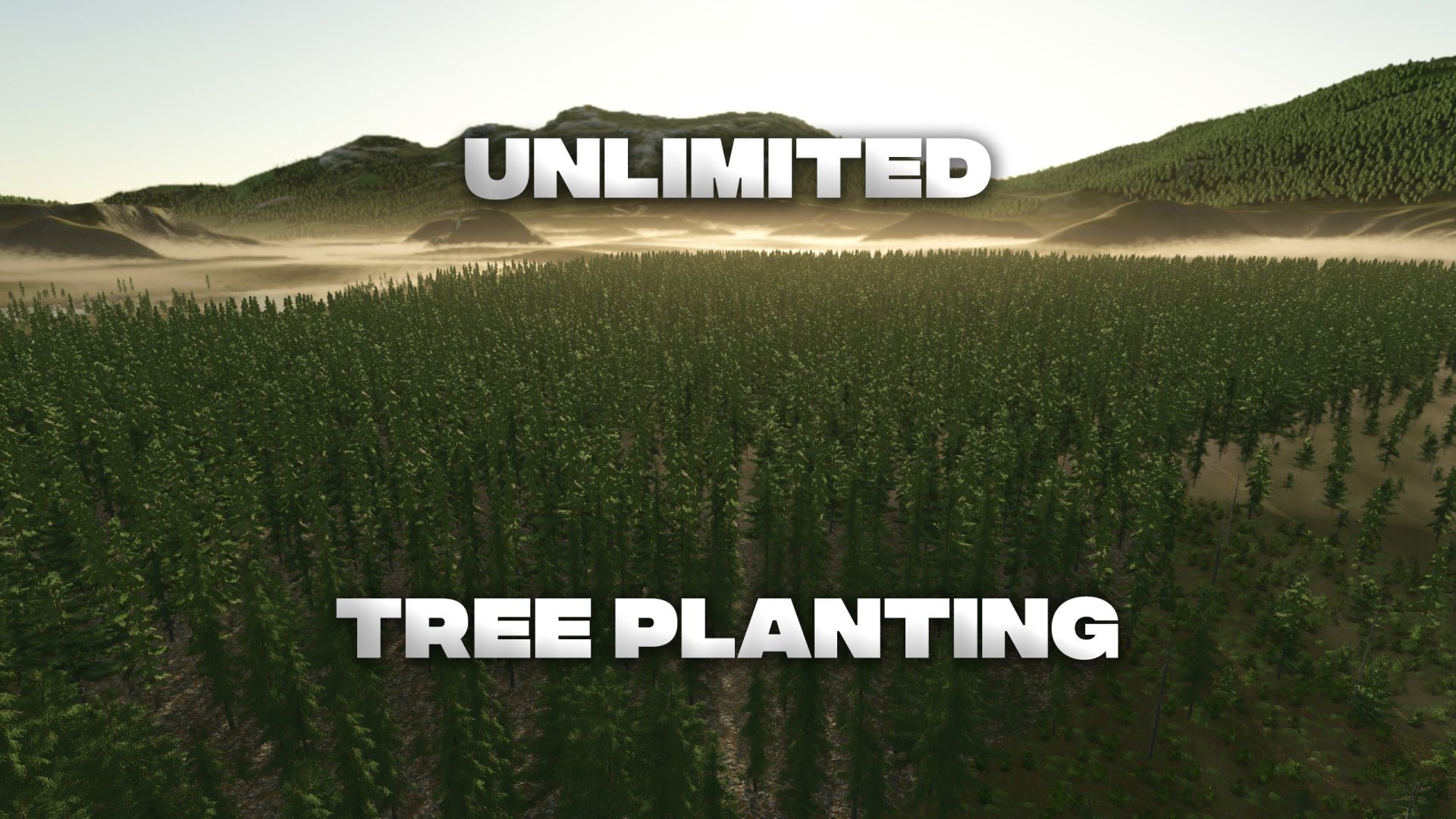Unlimited Tree Planting FS25 - KingMods