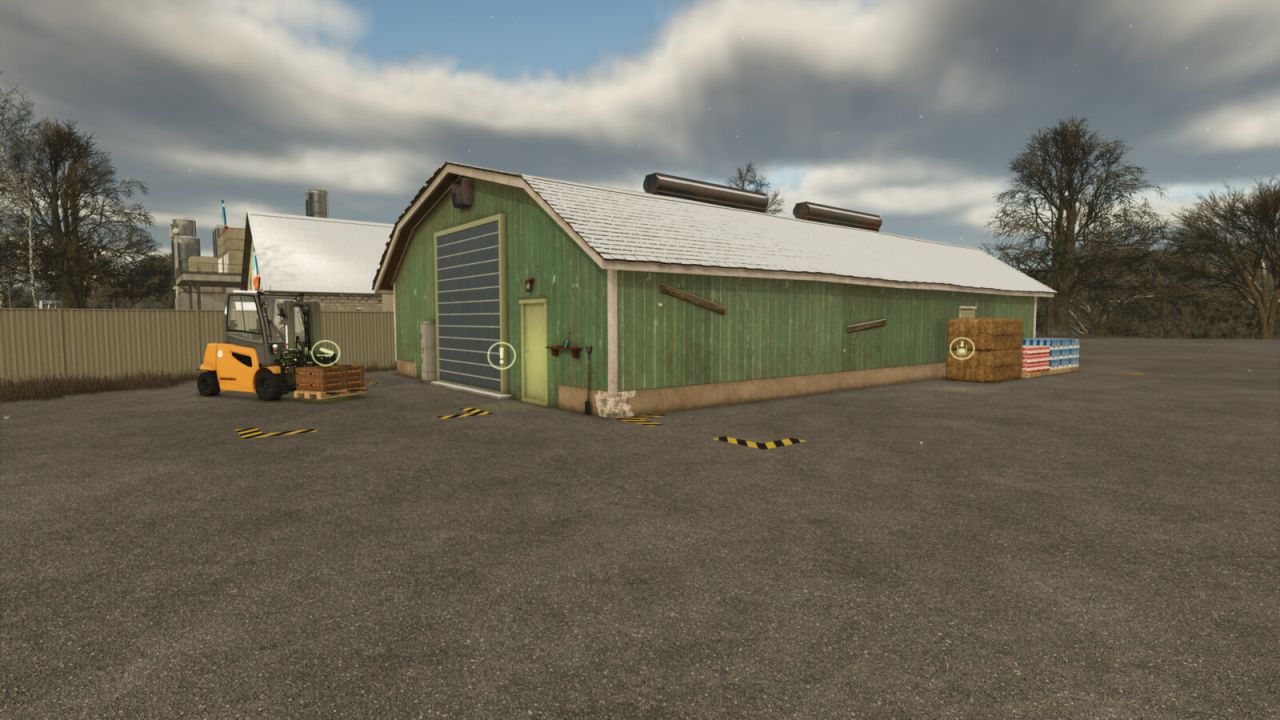 Warehouse Small FS25 - KingMods