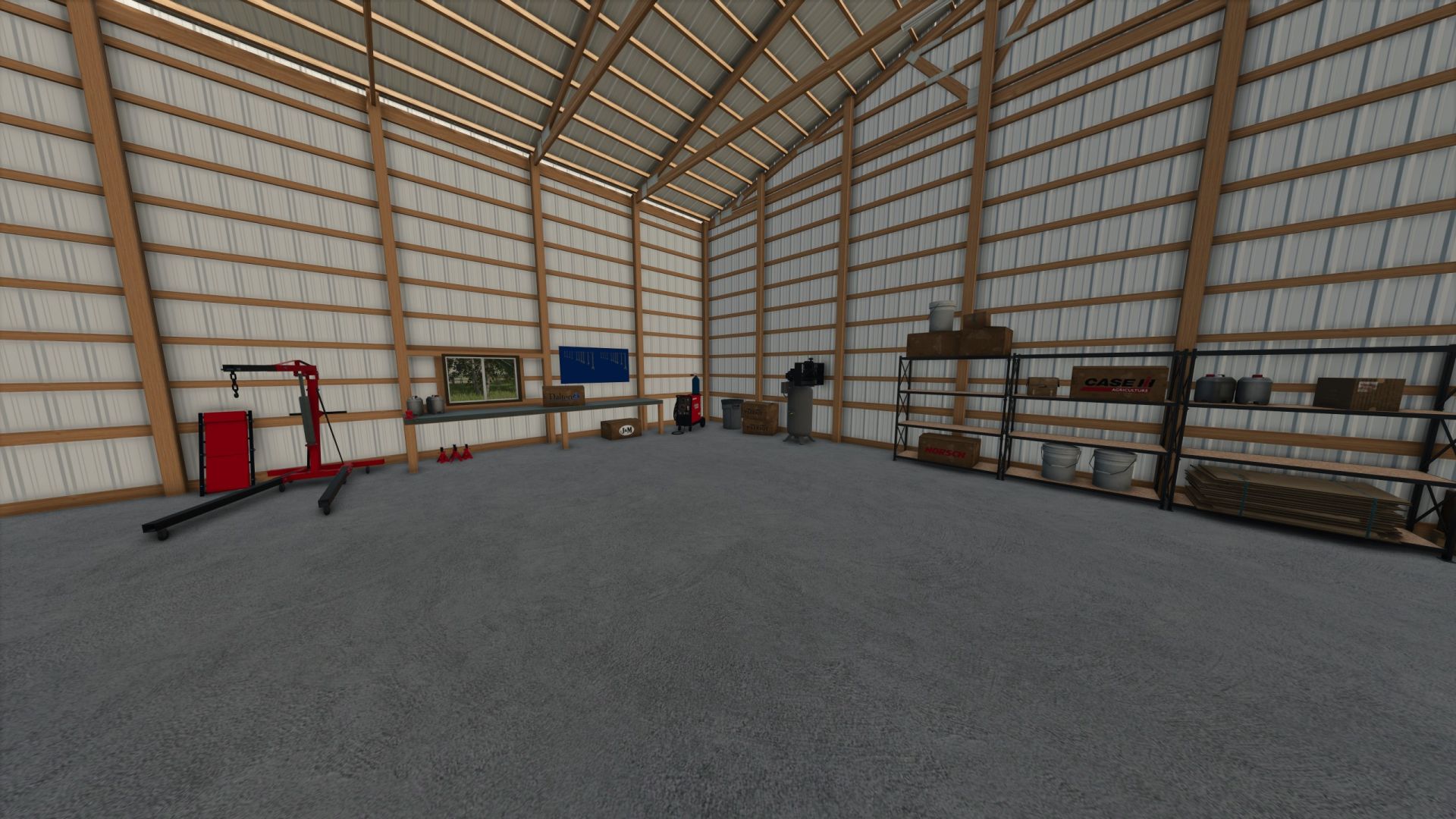 Abri Chasse-Vent 96x171 FS25 - KingMods