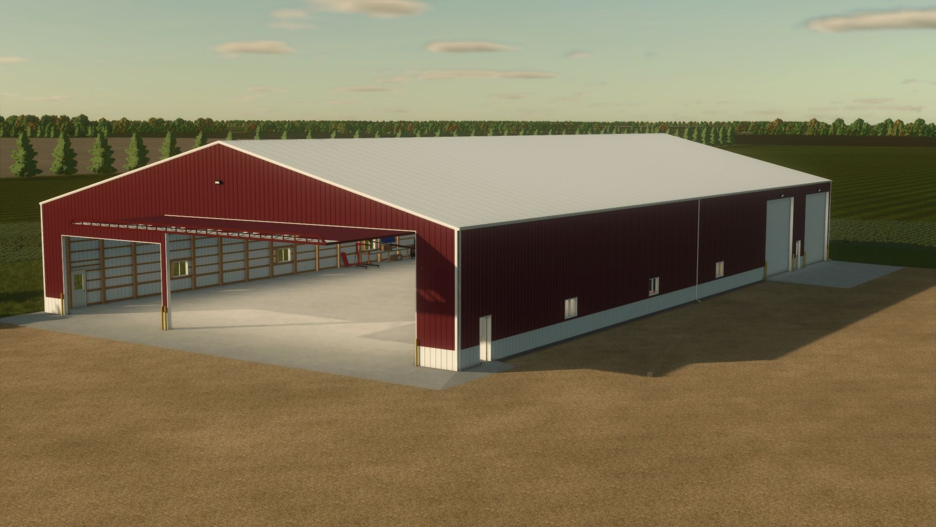 Abri Chasse-Vent 96x171 FS25 - KingMods