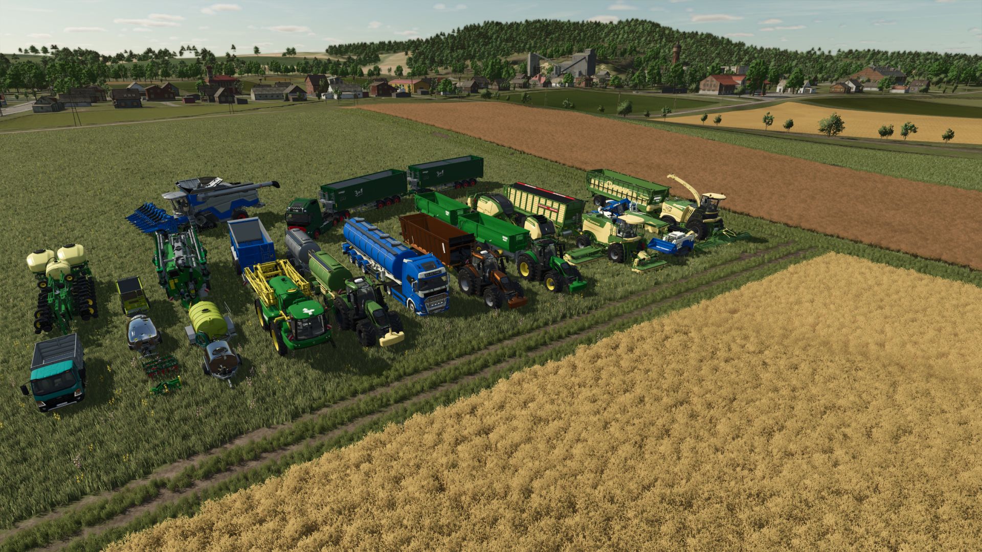 Krone VariPack V190XC mit Floatern LS25 - KingMods