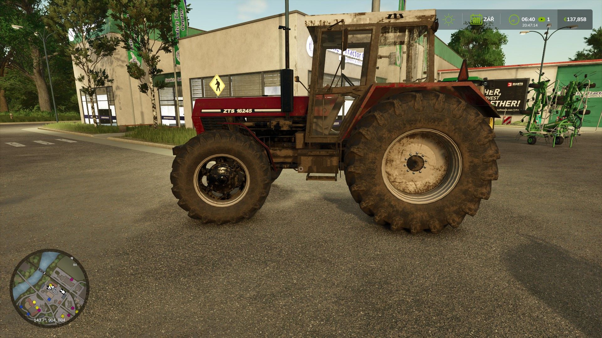 Zetor ZTS 16245 Prawdziwe dźwięki FS25 - KingMods