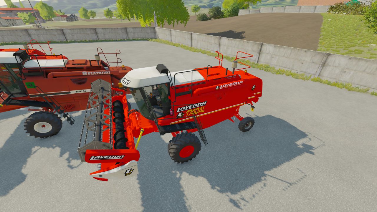 Italian combine harvesters - FS25 Work-In-Progress - KingMods