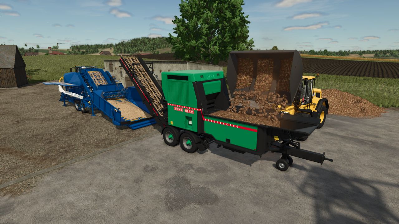 Jenz BA 725D - FS25 Work-In-Progress - KingMods