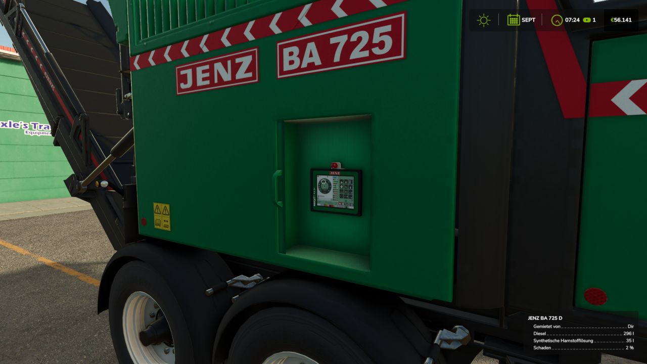 Jenz BA 725D - LS25 Work-In-Progress - KingMods